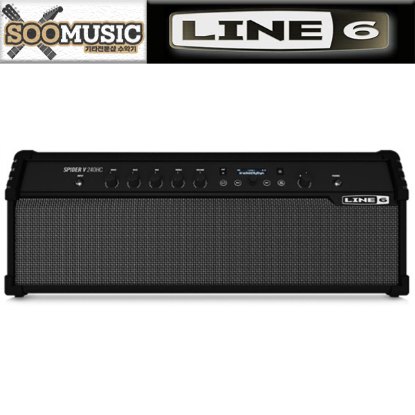 LINE 6 일렉기타 앰프헤드 스파이더 SPIDER V 240 HC : 수악기