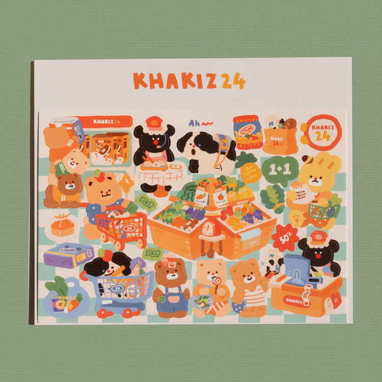 Khakiz_ | Khakiz 24 seal sticker : Lovticker