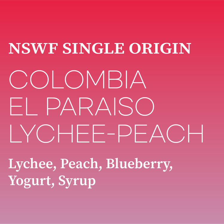 Colombia el paraiso lychee-peach / 콜롬비아 엘 파라이소 리치피치 : NoSmokeWithoutFire