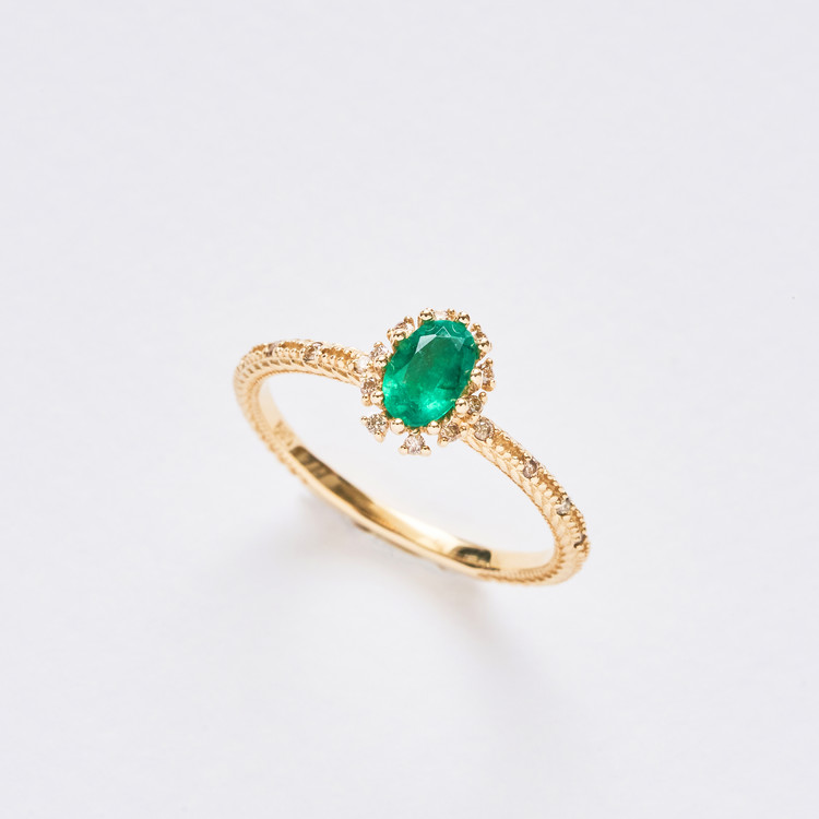 헬레나 에메랄드 링 : 릴리케이 : lilyk