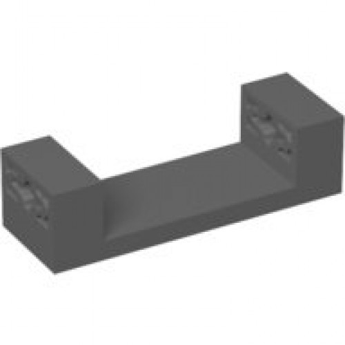 레고부품 Dark Bluish Gray Technic, Brick 2 x 6 x 1 1/3 with Axle Holes ...