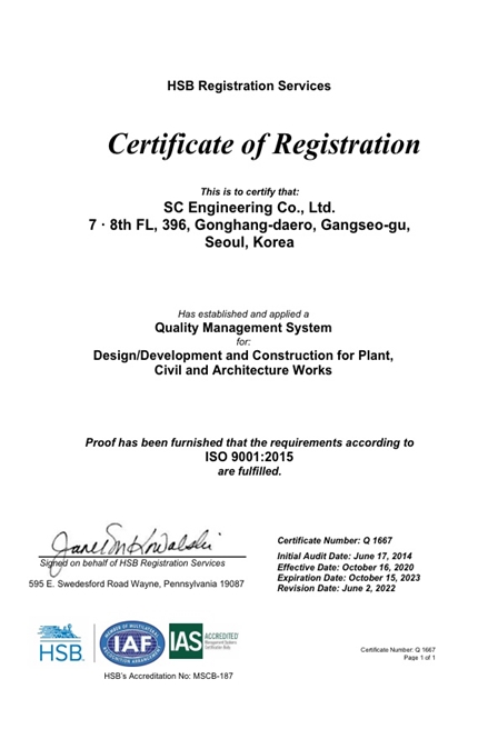 SC-Certification
