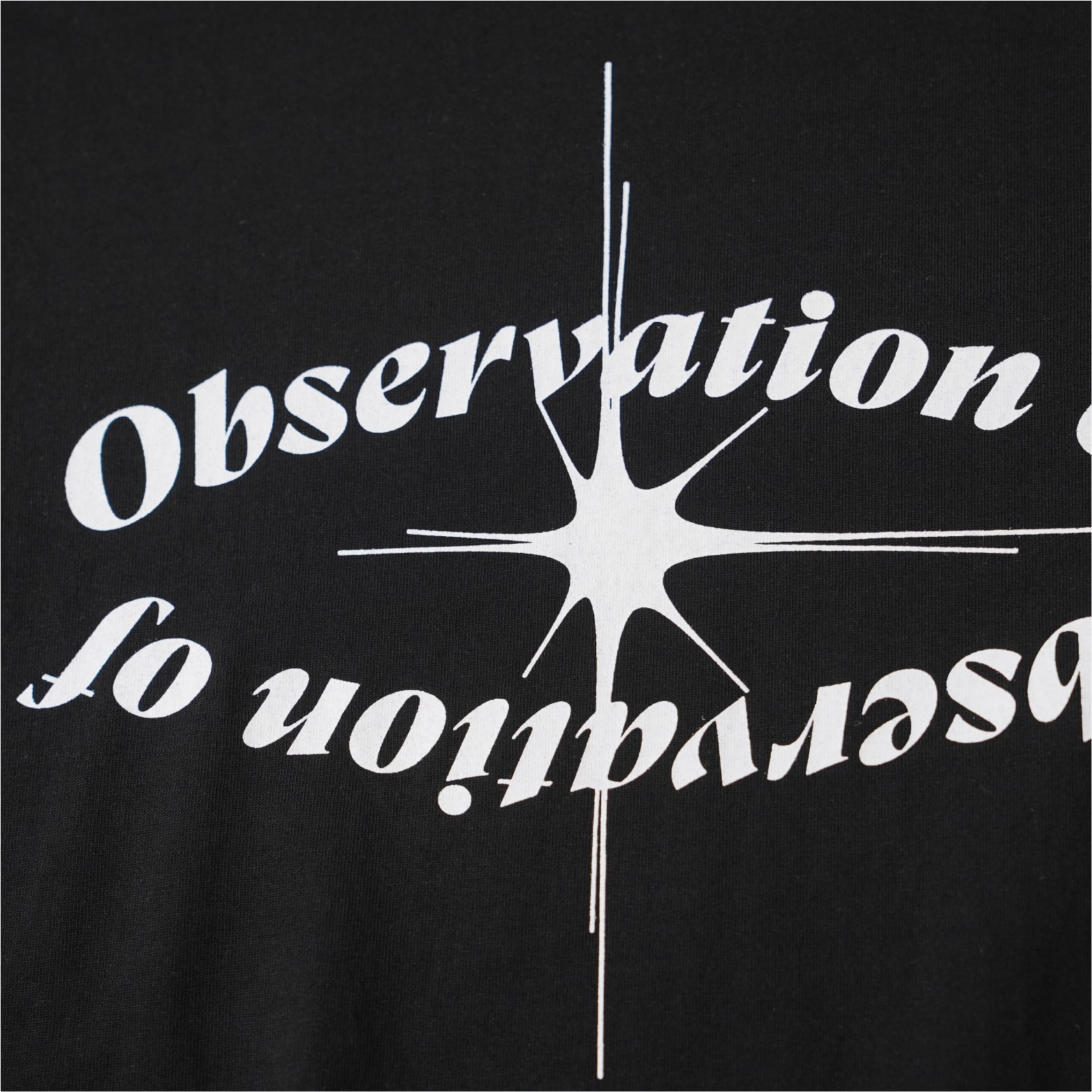 [Sold Out] Traktat® Observation Emblem T-shirts BLACK : 트락타트Traktat®