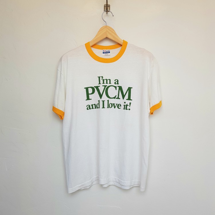 90s USA PVCM Ringer T Shirt : 커넥티드도어 connected door