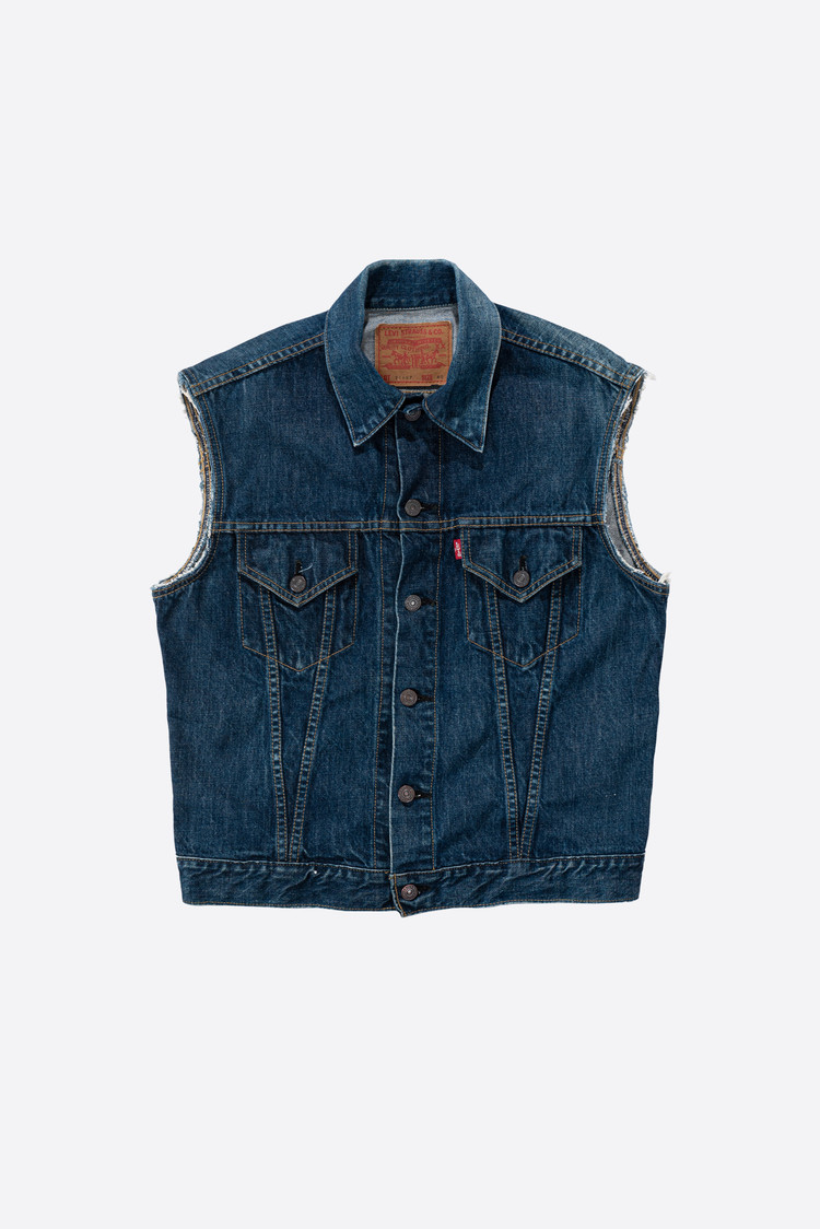 [100] LEVI'S JAPAN LVC 71557 VEST No. 2710 : 월드피스 다이어트