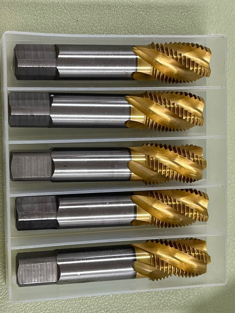 OSG TiN 스파이럴파이프탭 PT1/4-19 (TiN-SFT-S-TPT) : 창원팔용공구