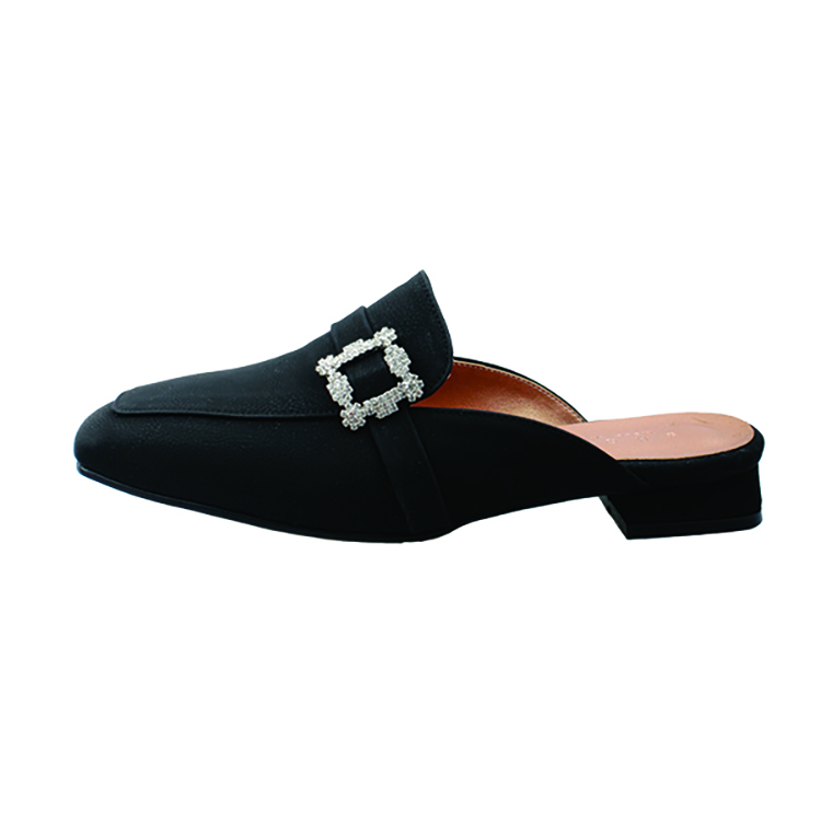 (SHOEHI) WOMAN Tiara Square Rhinestone Buckle Bloafer_BLACK : wink. - Global B2B platform for ...