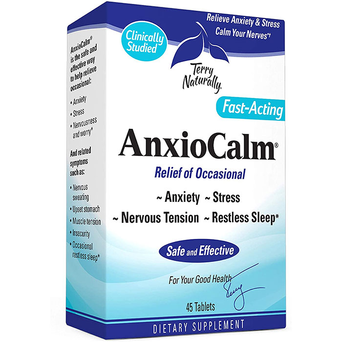 Terry Naturally AnxioCalm® 45 Tabs : Vitacali.com