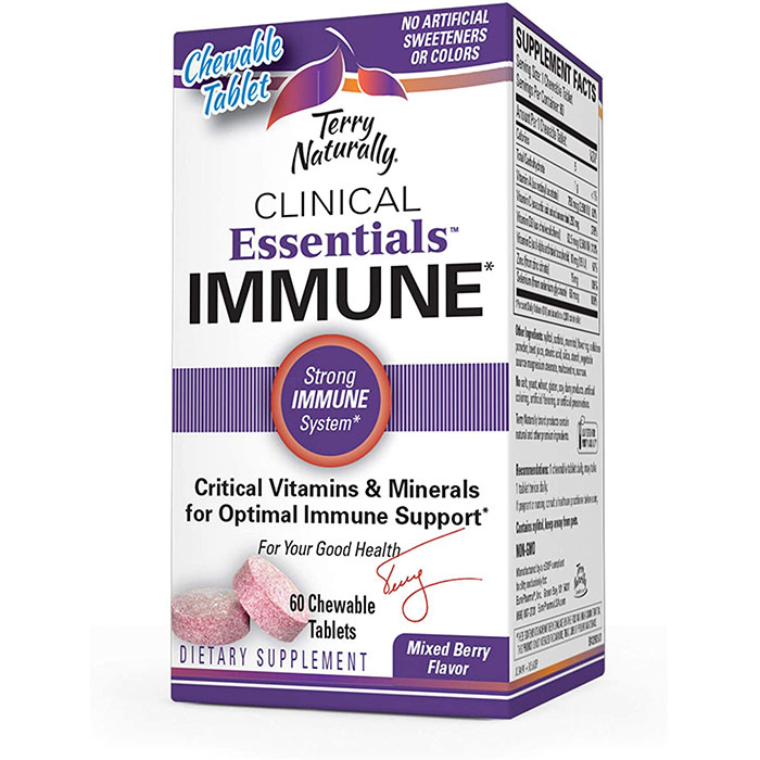 Terry Naturally Clinical Essentials™ IMMUNE Chewable 60 Chew Tabs ...