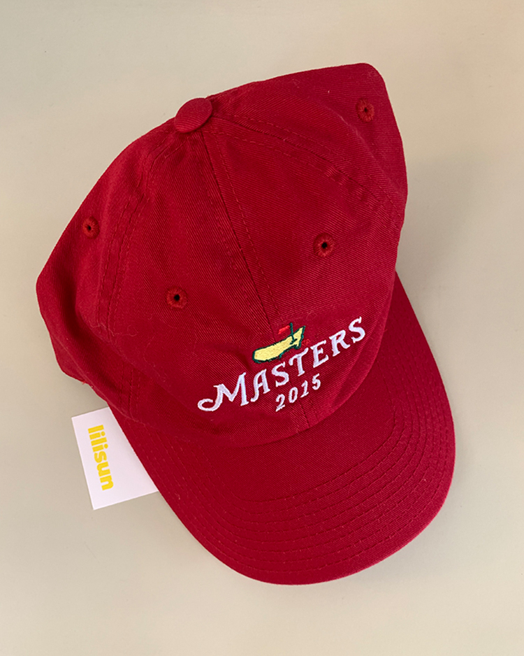 (Deadstock) "MASTERS" Cap : lilisun