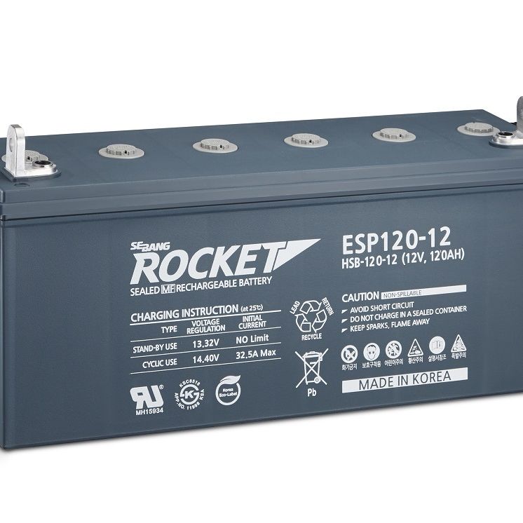 ESP120-12 (12V 120AH) : 로케트배터리 전문회사 판테크
