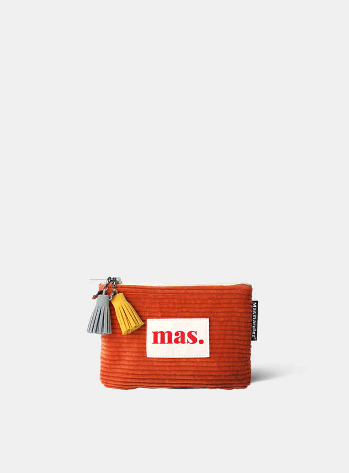 Basic pouch _ Corduroy orange : Masmarulez [마스마룰즈]