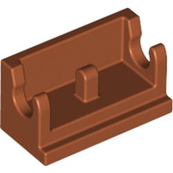 레고부품 Dark Orange Hinge Brick 1 x 2 Base (3937) : 오!브릭 - 레고부품 쇼핑몰