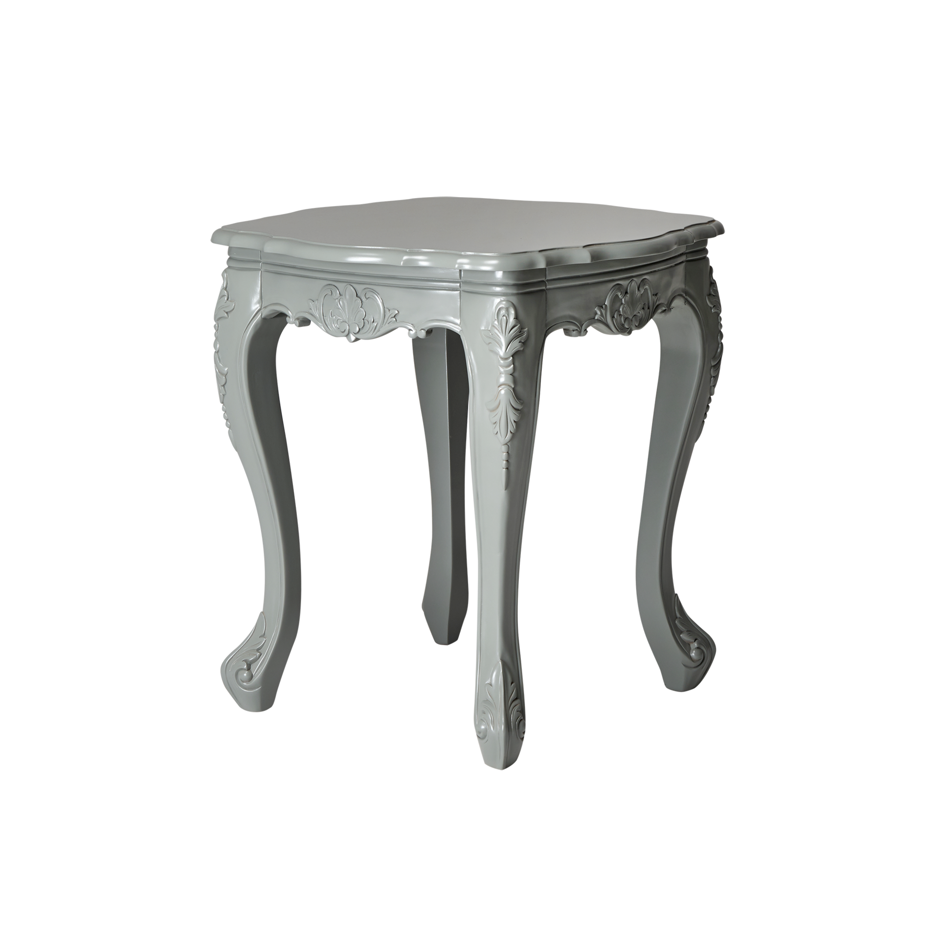 T C Deep Blue Side Table 