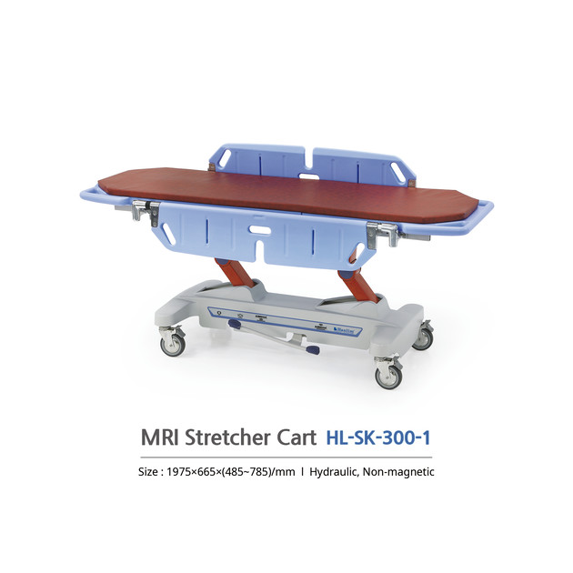 MRI Stretcher Cart┃HL-SK-300-1 : |주|한림의료기