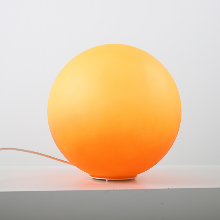 Wofi leuchten orange ball table Lamp 1980~1990s : 라이트피커