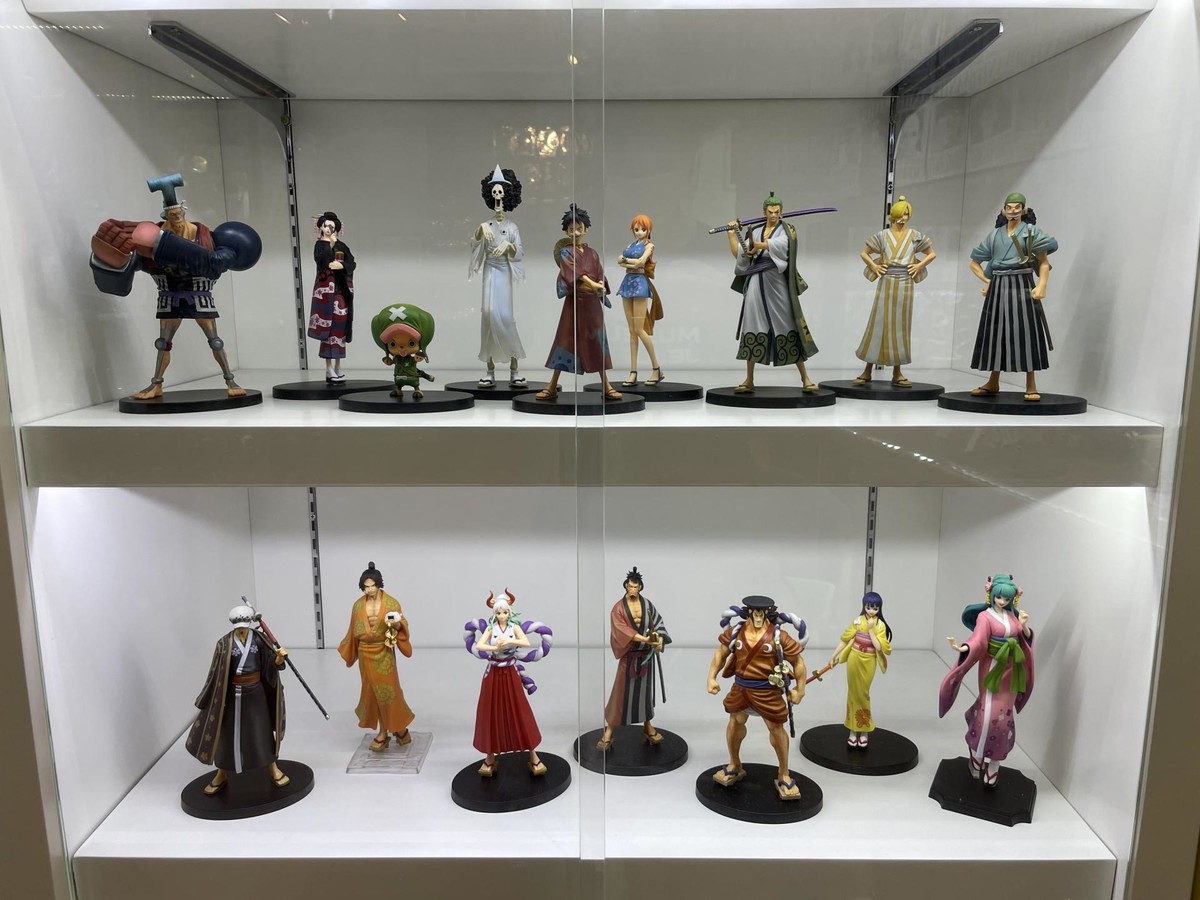 #142 BANPRESTO-ONEPIECE 피규어 16점 전시 (와노쿠니.VER) : 피규어뮤지엄제주 새로운 작품