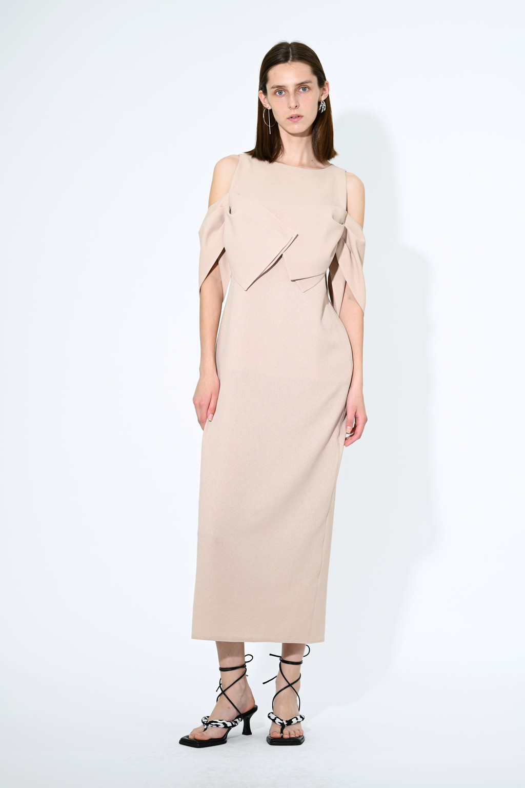 EKHON HYACINTH DRESS CREAM PINK : EKHON