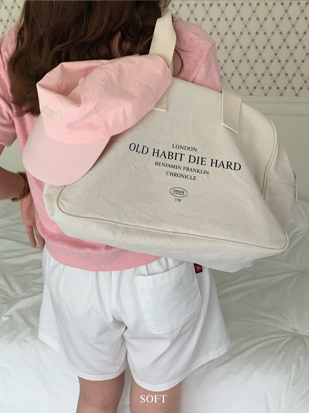 OHDH Phrase Boston Bag : OHDH