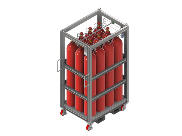 가스실린더 랙 GAS CYLINDER RACK