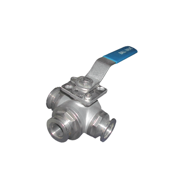 진공 3WAY 볼밸브 (SUS316, 수동/자동용) : 밸브파크