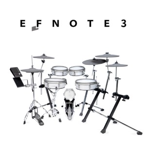 [예약구매]EFNote3_5기통_전자드럼_+_리얼하이햇_EFNote_5pcs_Elec_Drum_+_Real_type_Hihat(하이햇_스탠드_페달_의자_매트_미포함) : ANDIO