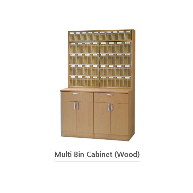 Multi-Bin Cabinet (Wood) : |주|한림의료기