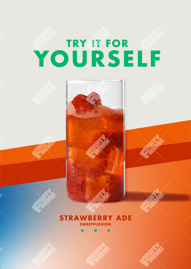 딸기에이드 (A) : 프루티 프라이데이 Fruity Friday