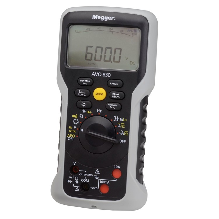 MEGGER AVO830 & AVO835 TRMS 디지털 멀티미터 : 지니어스인더스트리 - 대한민국 No.1 산업장비 공급채널