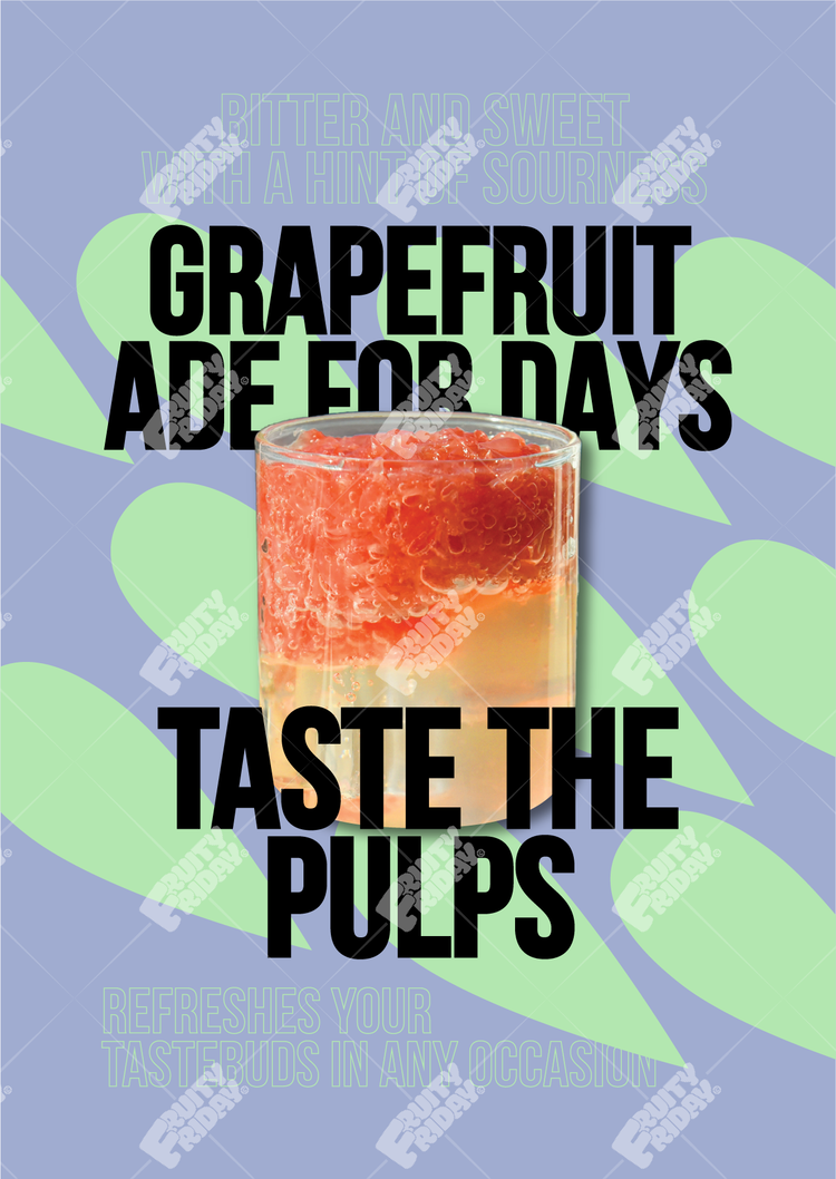 자몽에이드 (D) : 프루티 프라이데이 Fruity Friday