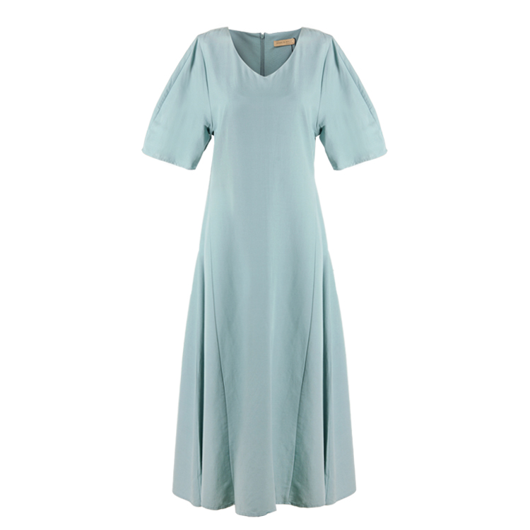 [Made simple] A-line.incision dress (MSPQ7OP06) : 파슨스 Parsons