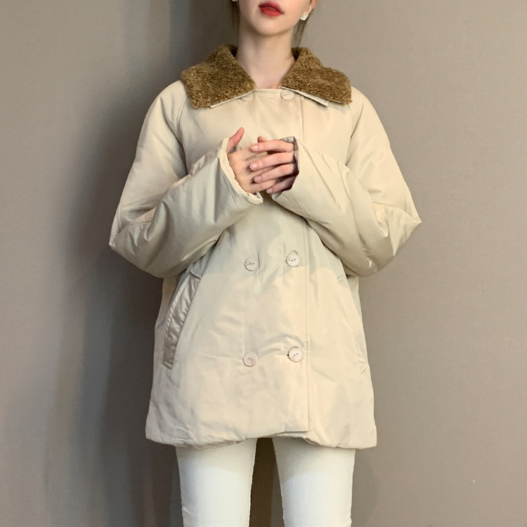 Fur Collar Short Padding Coat (PW3P0JP04) : 파슨스 Parsons