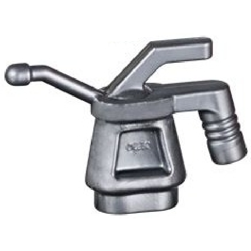 레고부품 Flat Silver Minifigure, Utensil Tool Oil Can - Ribbed Handle ...