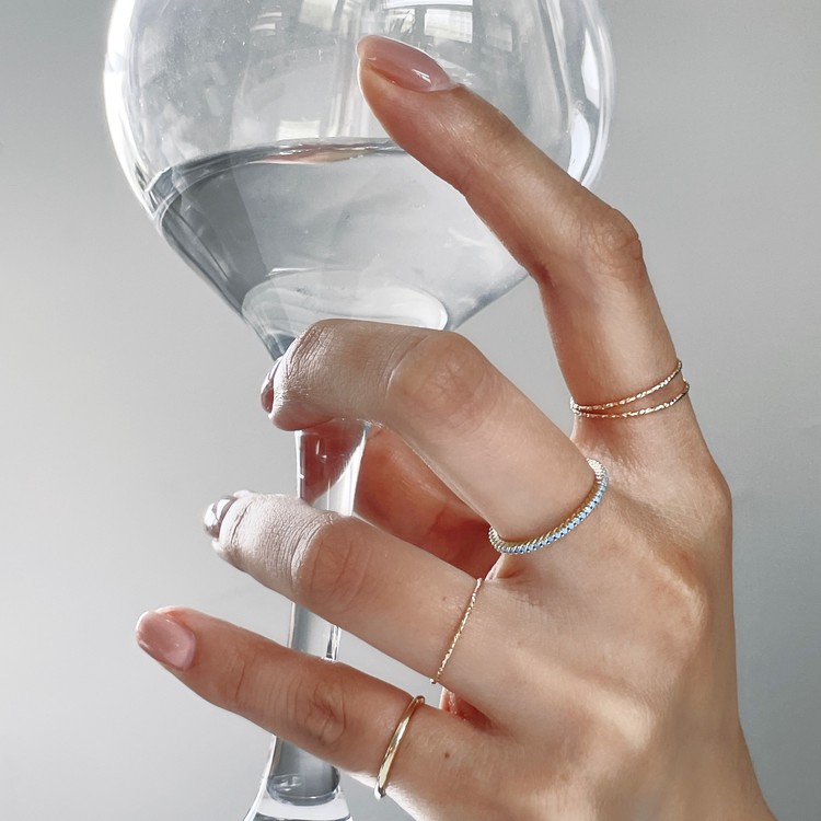 14K 컷팅실반지 : 에일린샵 Aileen Shop