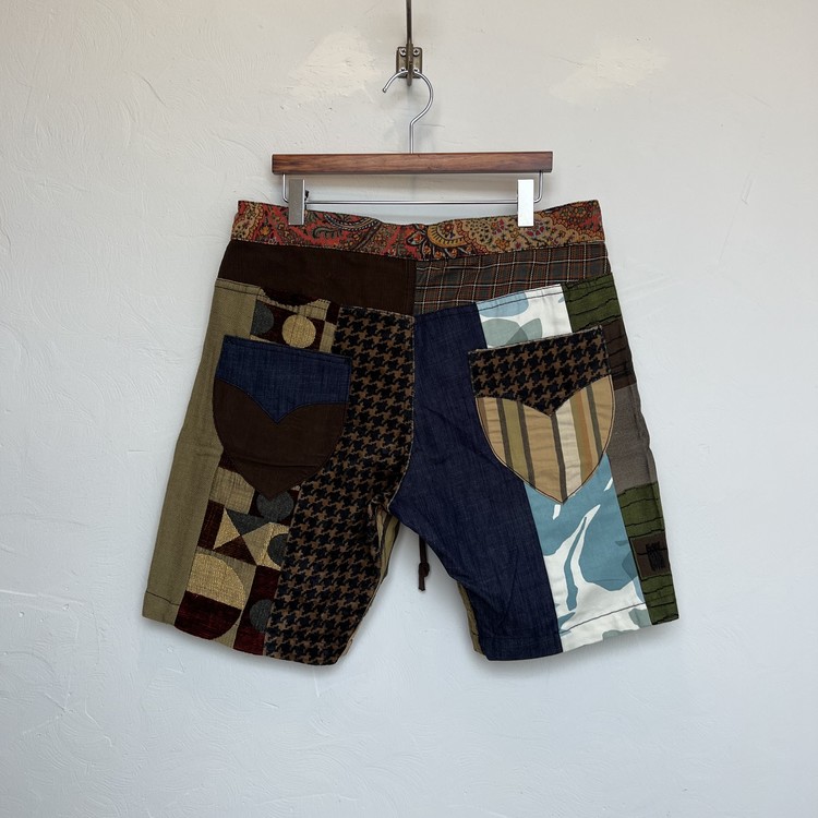 Monitaly Patchwork Shorts : 커넥티드도어 connected door