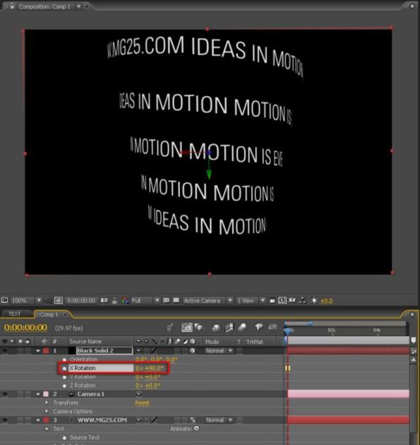 Adobe After Effects CS3 - 3D Text : TUTORIAL