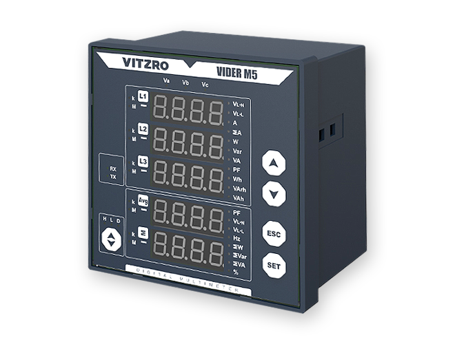 VIDER-M5, VIDER M5, 다기능 디지털 계측기, VITZRO, 비츠로이엠 : 투에스케이