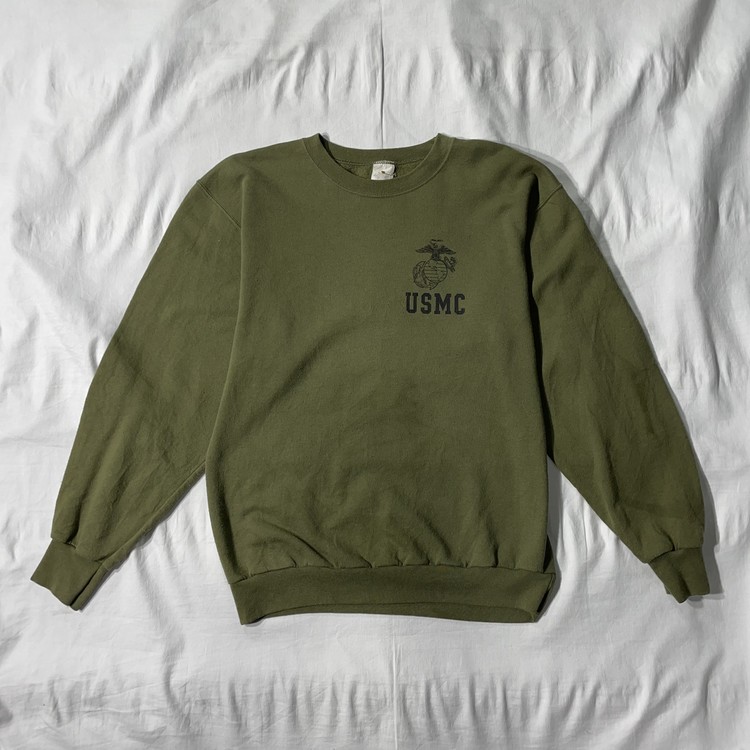 USMC Military Sweat Shirt (M/100) : OLDCOMPANY(올드컴퍼니)