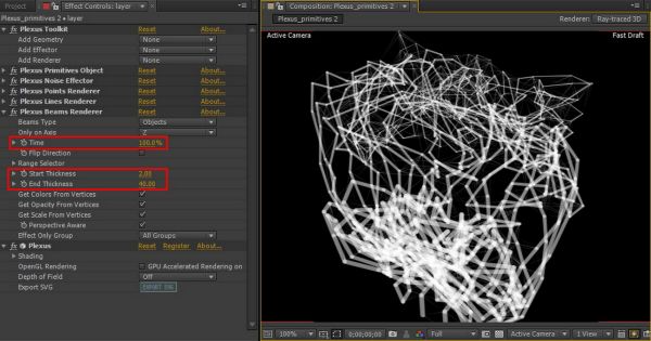 EFFECTS - Plexus2 (2) : TUTORIAL