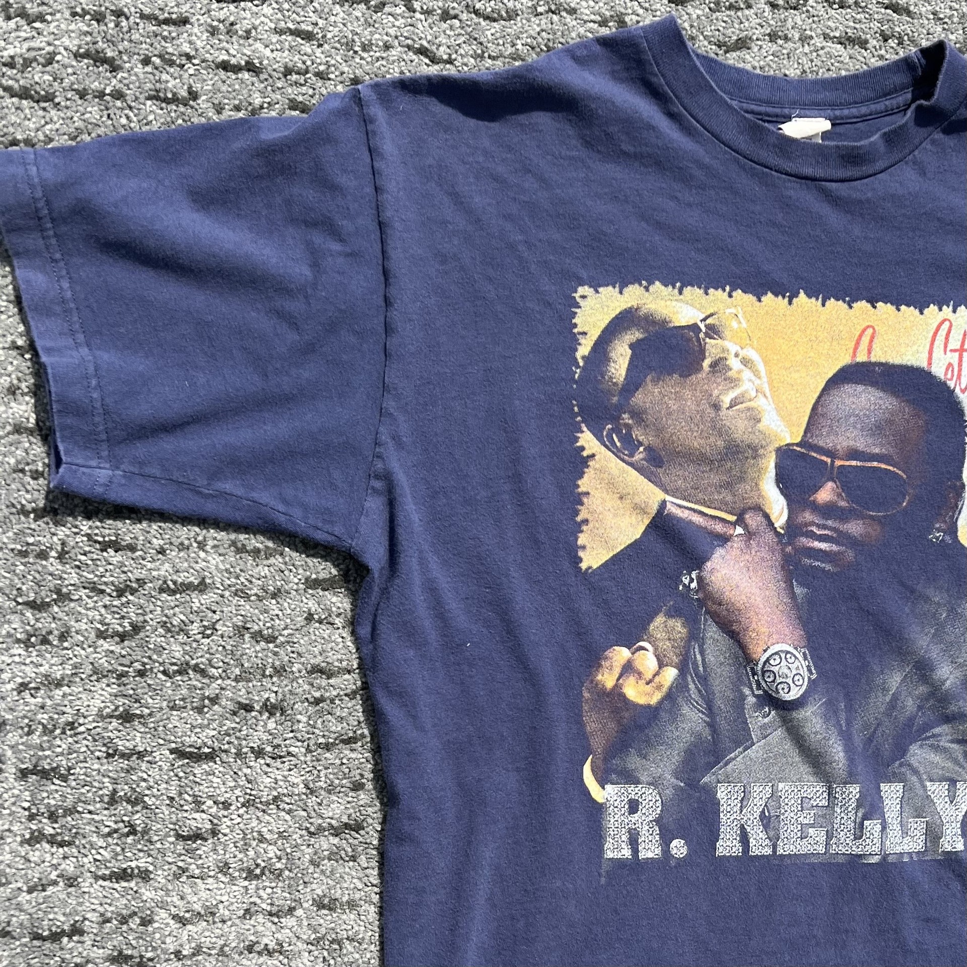 vintage r.kelly double side rap tee : soberseoul