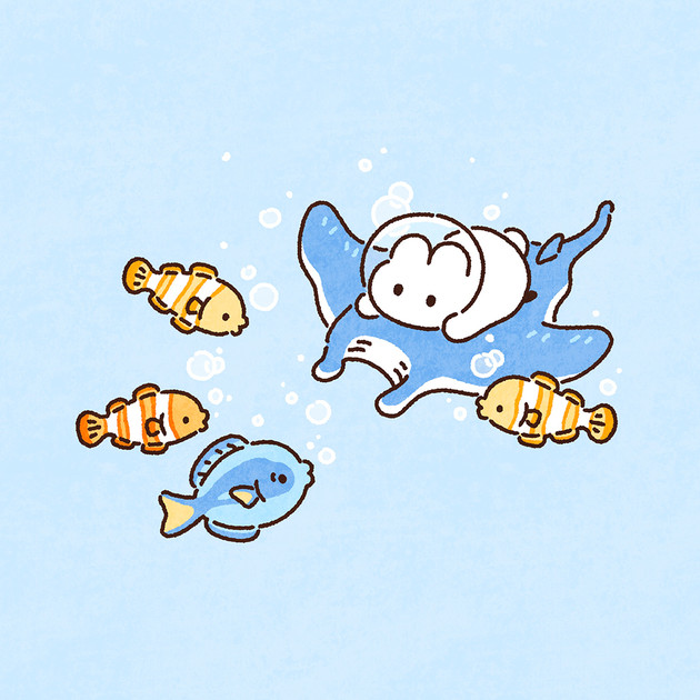 배경화면 공유 | 쮸의 바닷속 여행 : hwang_daram | 황다람