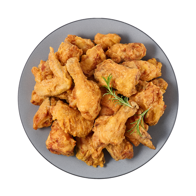 바삭담백한 후라이드 : 치킨