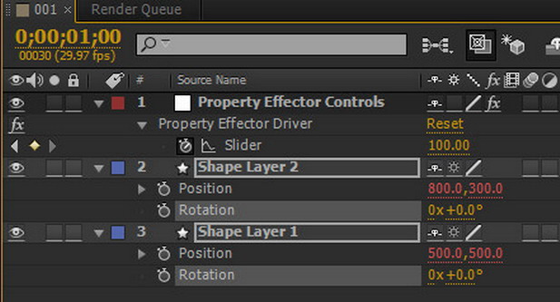 Property Effector Script : TUTORIAL