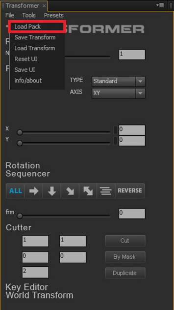 Layer를 자유자재로 변형시켜주는 편리한 Script Transformer 2 : TUTORIAL