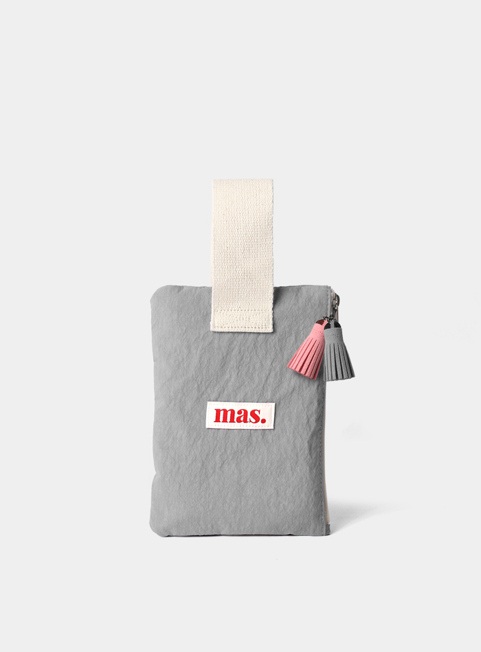 Strap pouch _ Solid gray : Masmarulez [마스마룰즈]