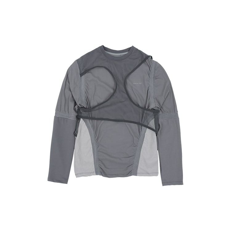 (ojos) Mesh Band Long Sleeve_Charcoal : wink. - Global B2B platform for select Korean Fashion ...