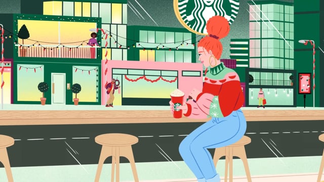 Starbucks “Carry The Merry” : mg25