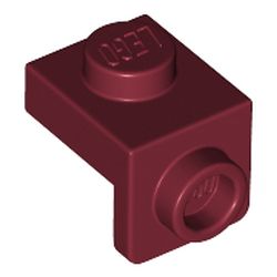 레고부품 Dark Red Bracket 1 x 1 - 1 x 1 (36841) : 오!브릭 - 레고부품 쇼핑몰