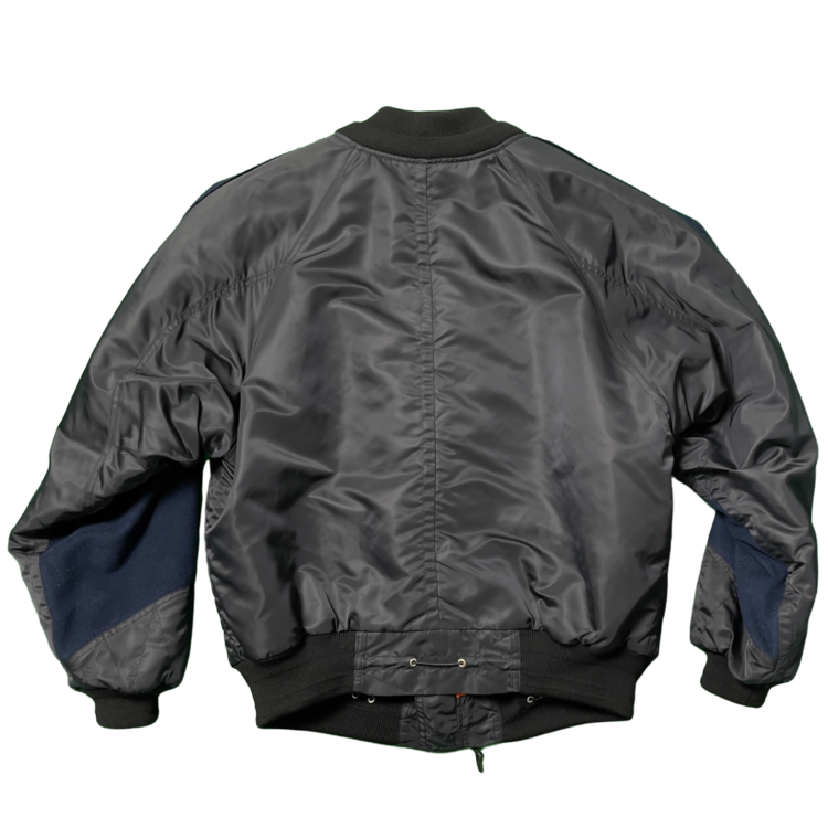 Takahiromiyashita The Soloist. Oversized Combo Primaloft MA-1 Navy : Jurm