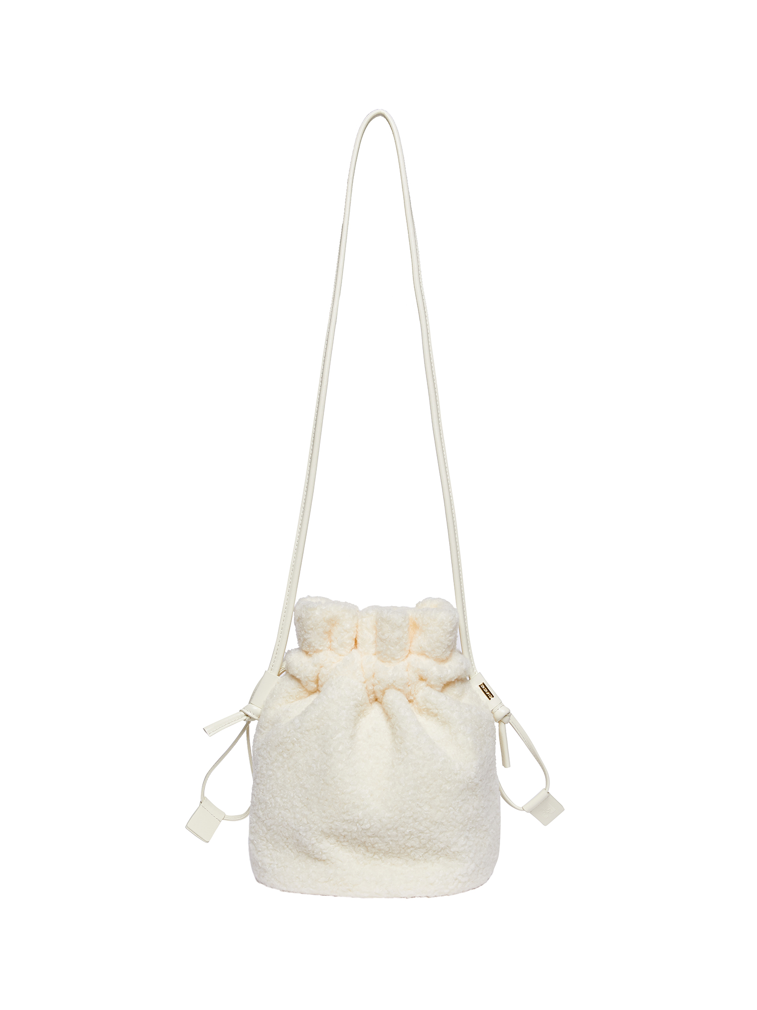 HOPPI Fabric Bucket bag - Ivory : EENK